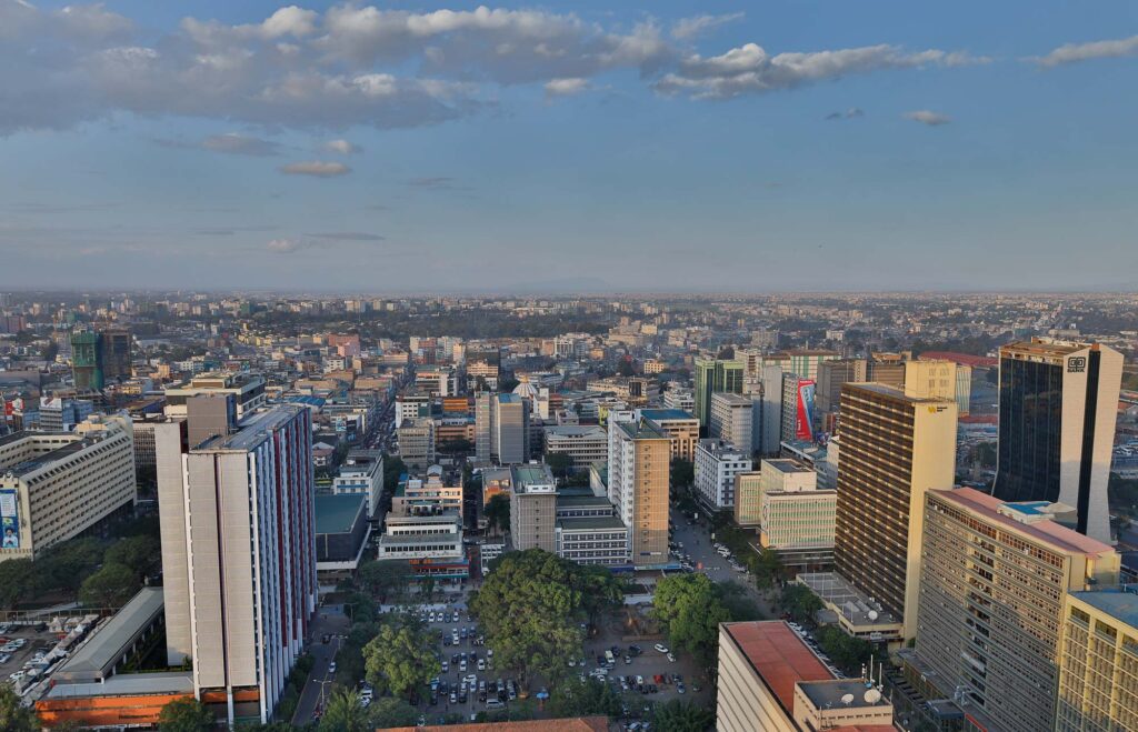Downtown Nairobi from KICC Rooftop - Evans Ogeto