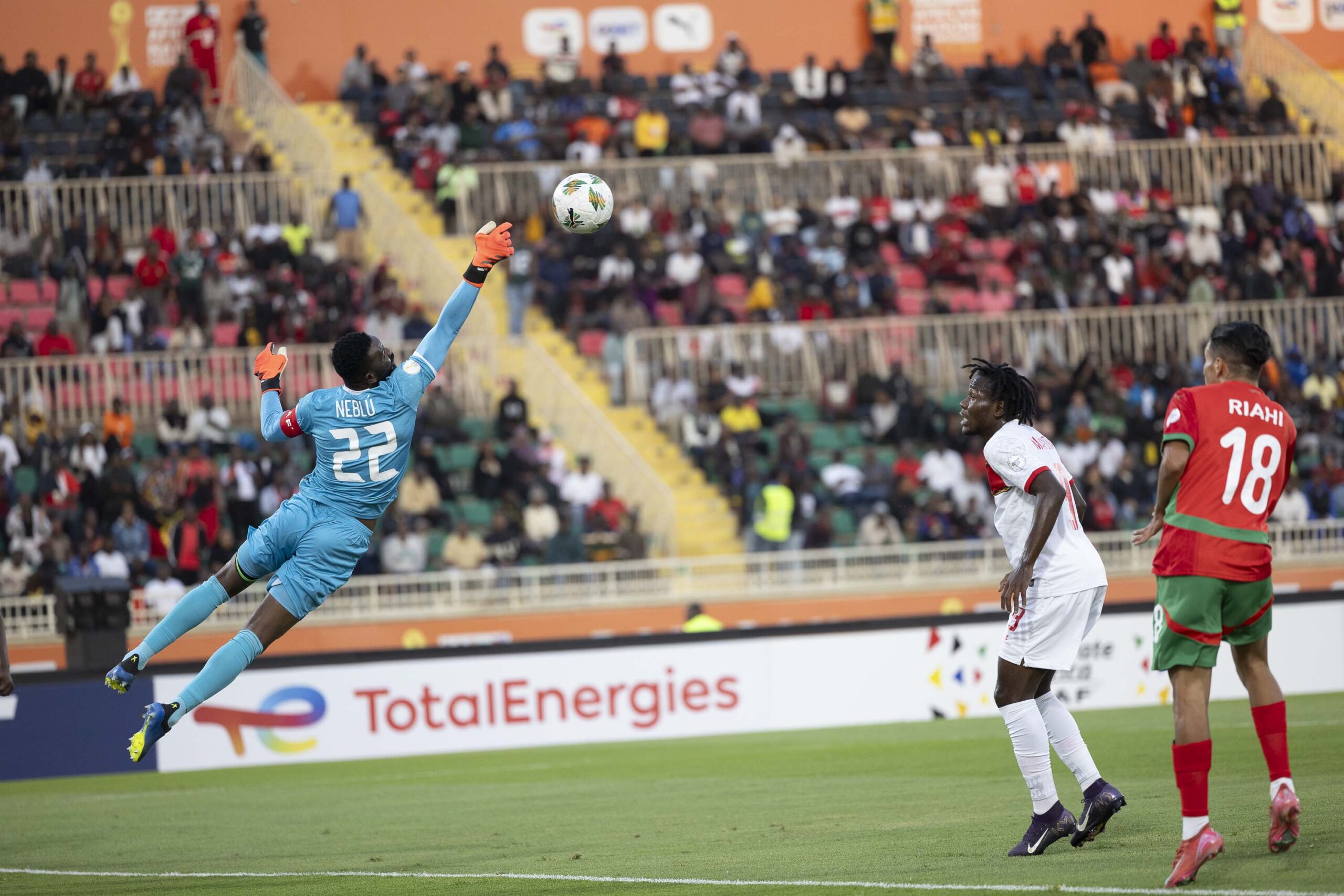 Evans Ogeto Morocco Battles Angola – A Visual Story from CHAN 2024 ...